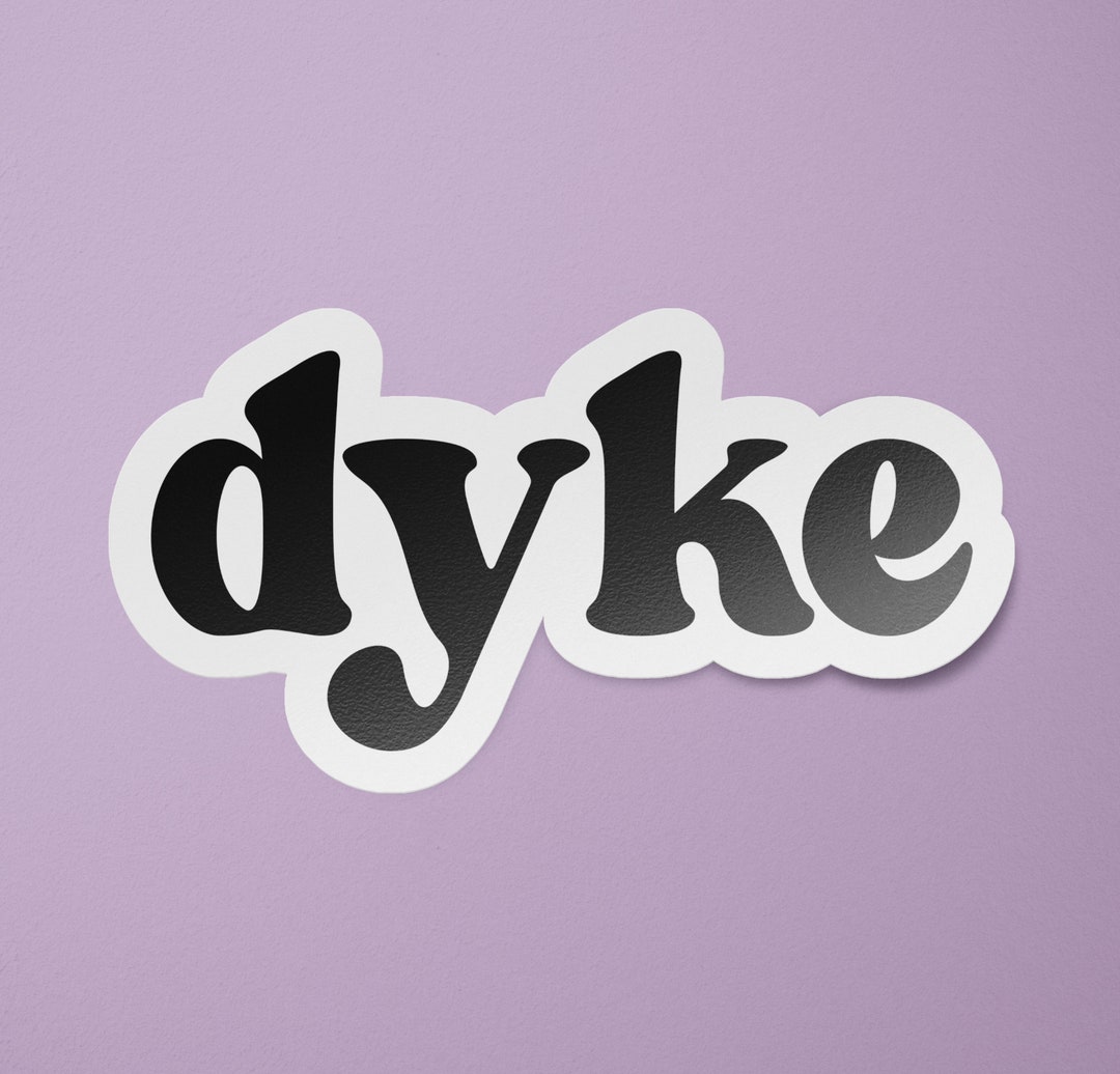 Dyke Sticker - Etsy
