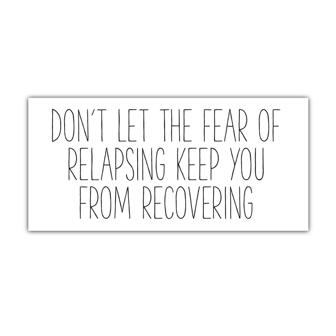 Addiction Recovery Sticker Mental Health Stickers Suicide | Etsy