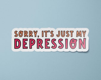 Funny My Depression - Etsy
