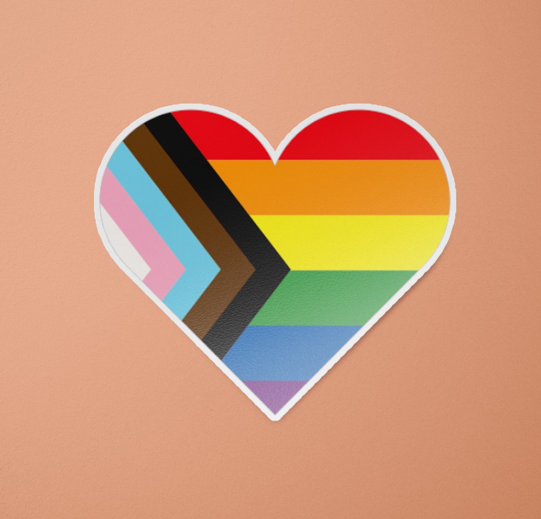LGBT Pride Sticker | LGBT Pride Stickers | LGBT Progress Flag Sticker ...
