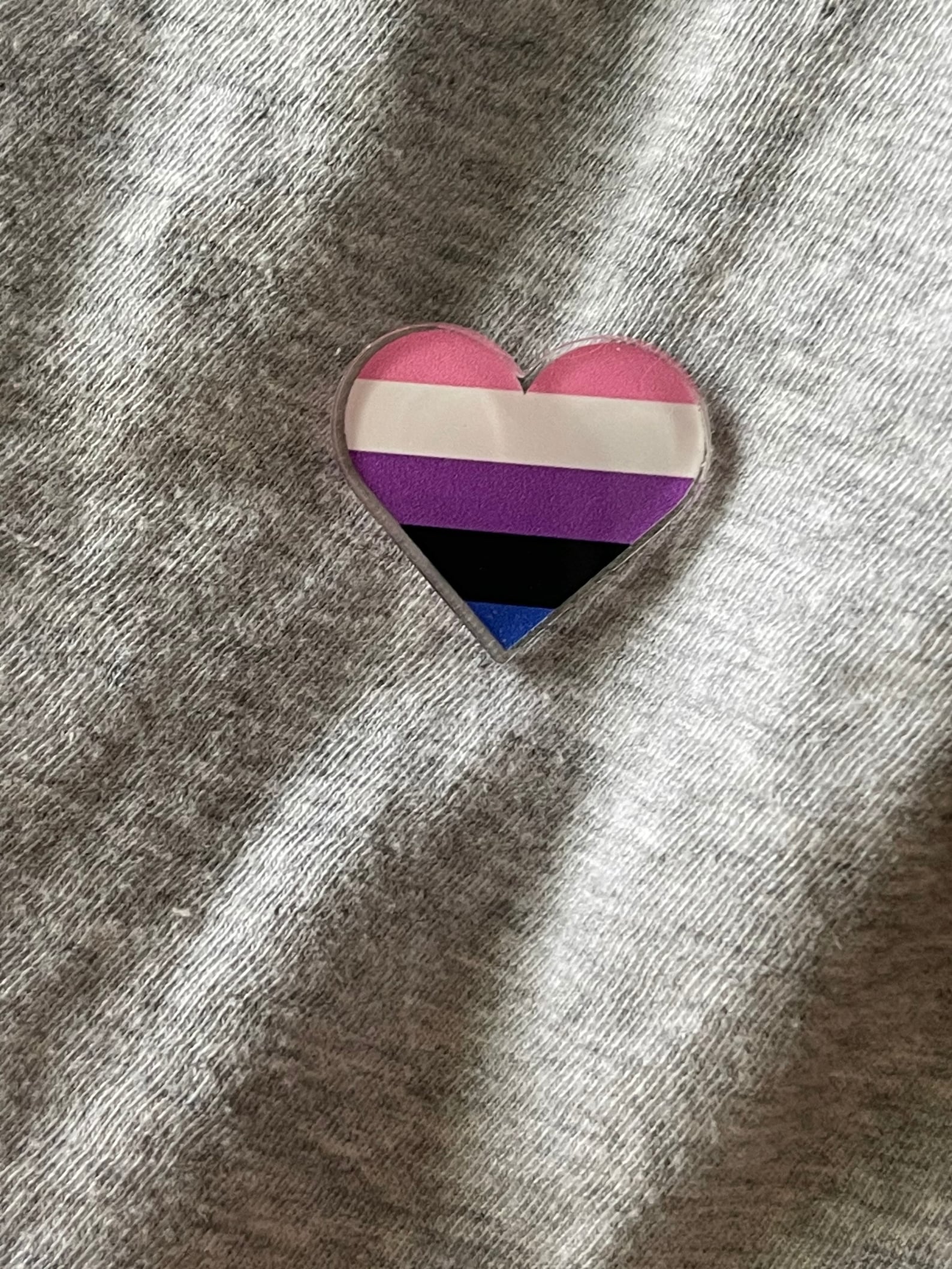 Genderfluid Pride Pin Gender Fluid Flag Pin Genderfluid Etsy