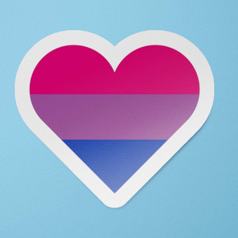 Bisexual Pride Sticker - Etsy