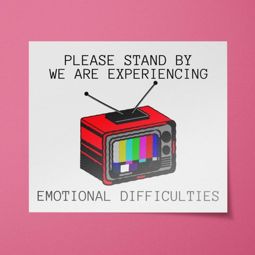 Feelings Wheel Sticker Mental Health Vinyl Sticker Emotions - Etsy