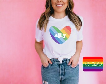 Lgbt Ally Shirt - Etsy