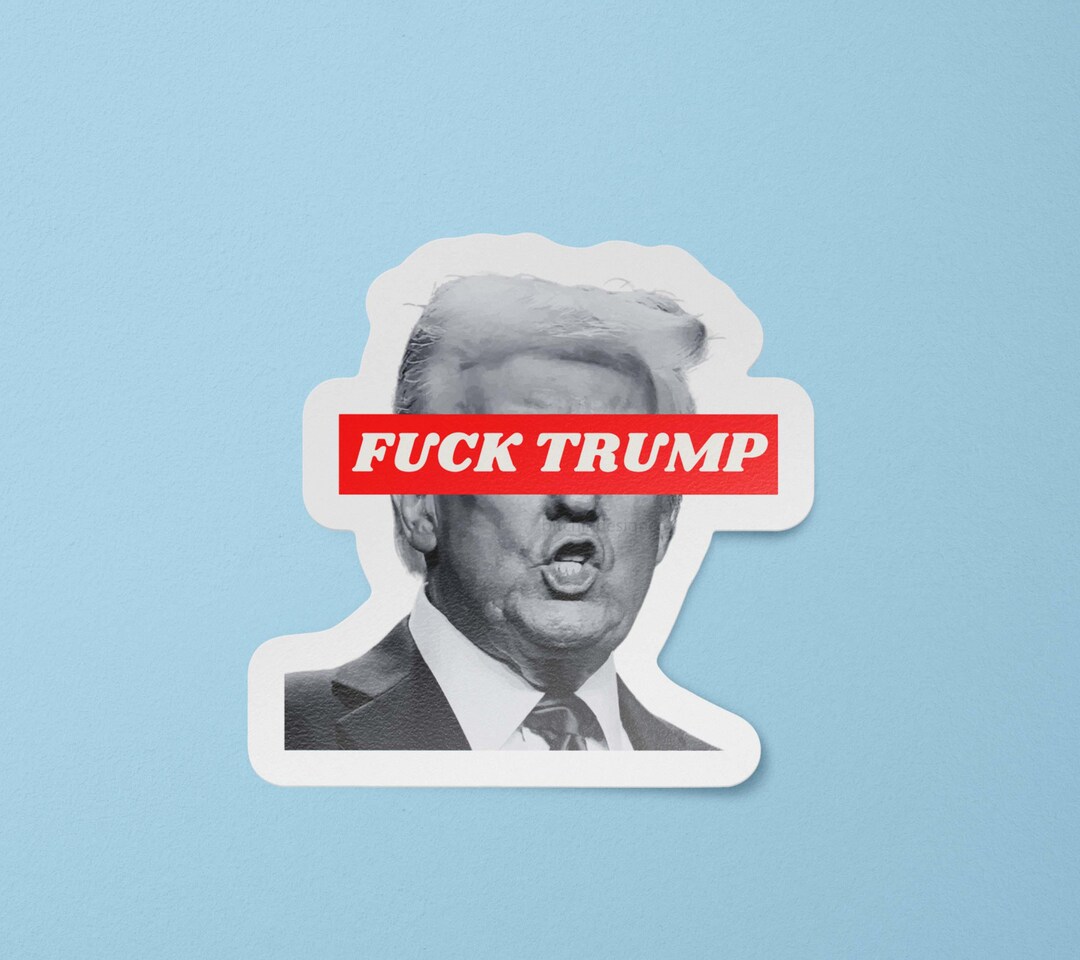 Fuck Trump Decal Pack | Fuck Trump Bumper Sticker | Elon Musk Stickers ...