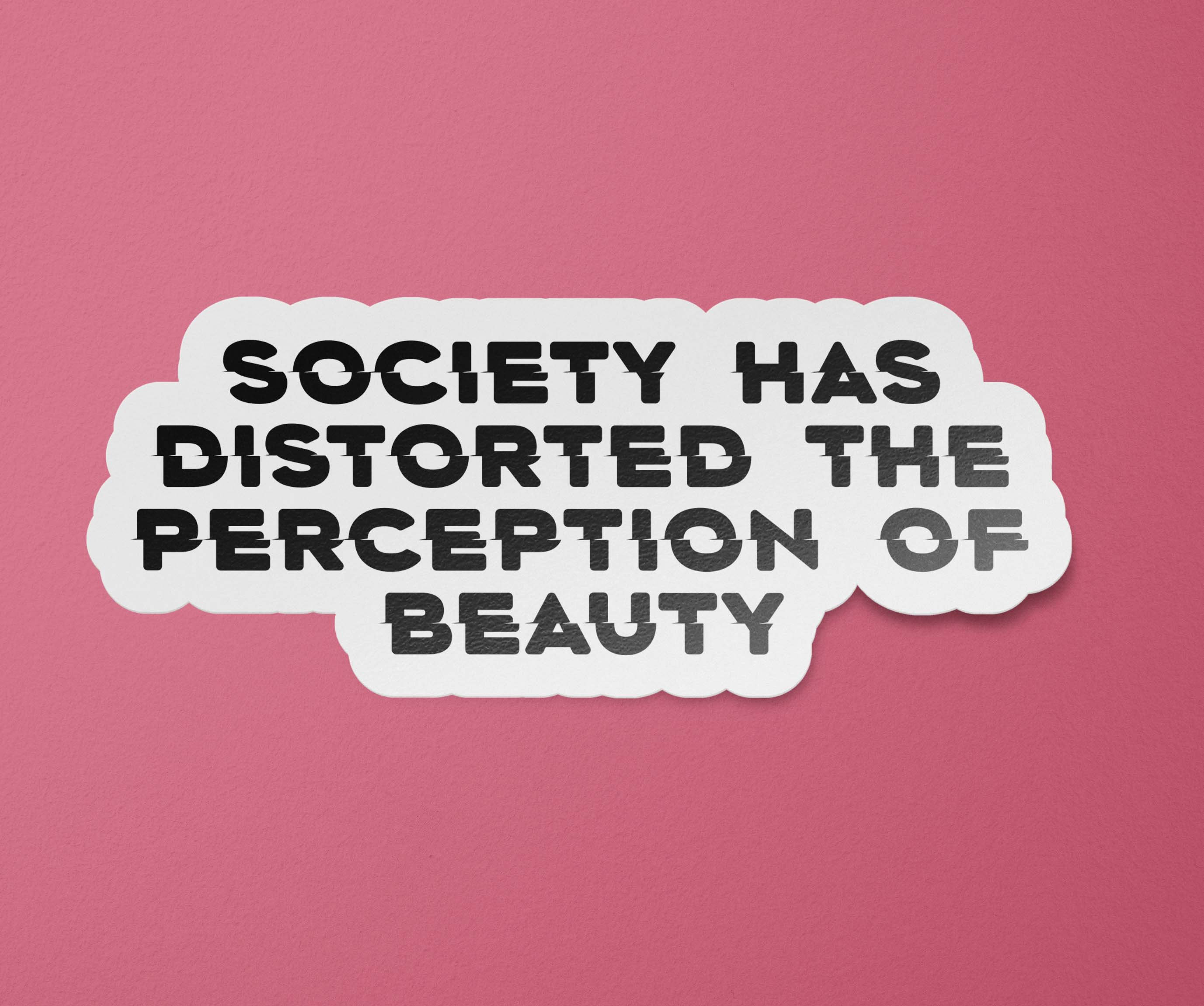 Beauty Standards Feminist Sticker Feminist Stickers - Etsy