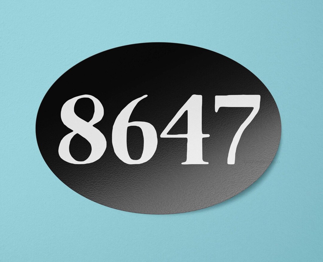 8647 Trump Decal Pack | FDT Bumper Sticker | Anti Trump Decal - Etsy