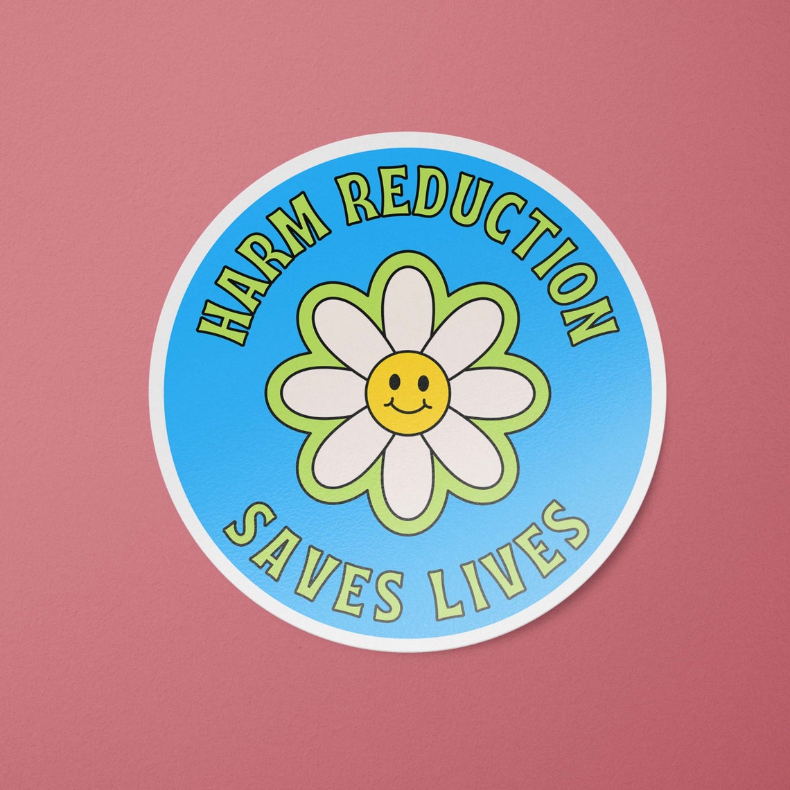 Harm Reduction Saves Lives Sticker Addiction Recovery Bumper | Etsy