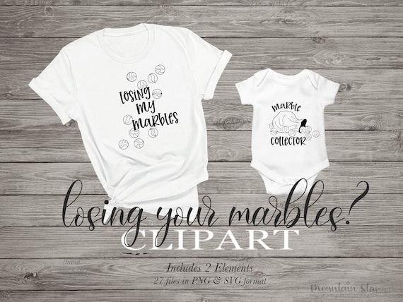 Png Svg Eps Dxf Losing My Marbles marble Collector - Etsy