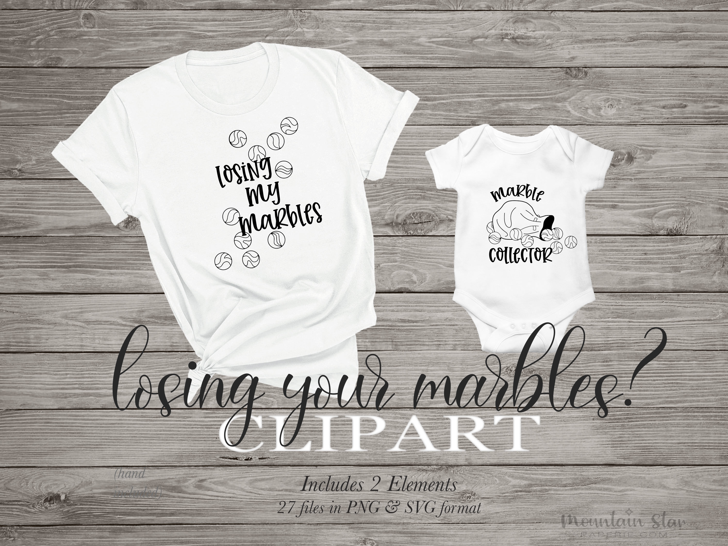 Png • Svg • Eps • Dxf → Losing My Marbles -marble Collector Clipart ...