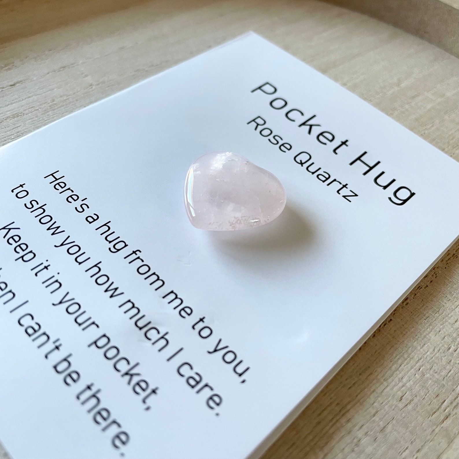 Pocket Hug, Pocket Token, Thinking of You Gift, Friendship Hug ...