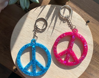 Resin Peace Sign | Etsy