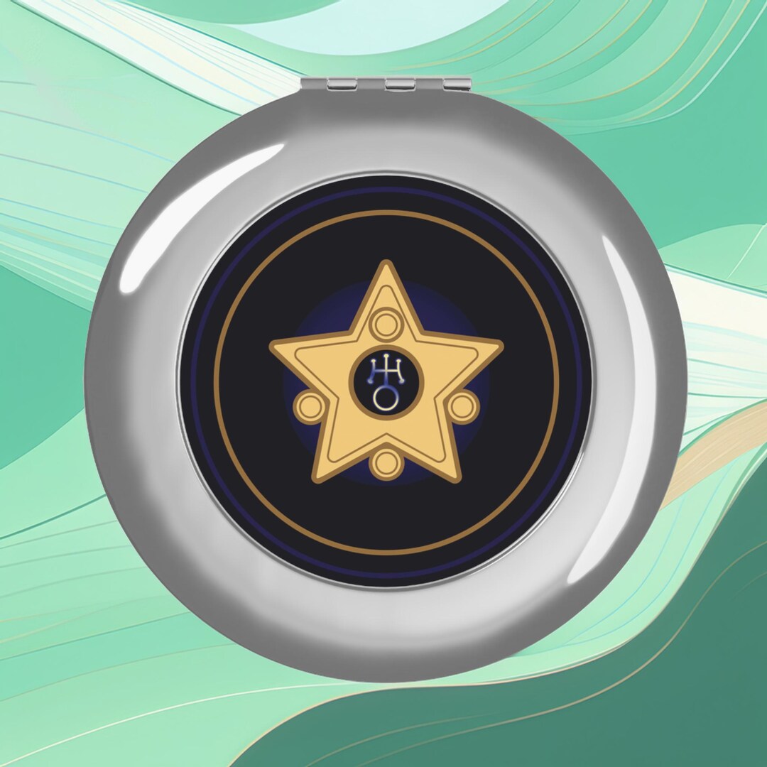 Uranus Compact Mirror, Sailor Guardian Travel Mirror Gift, Anime ...