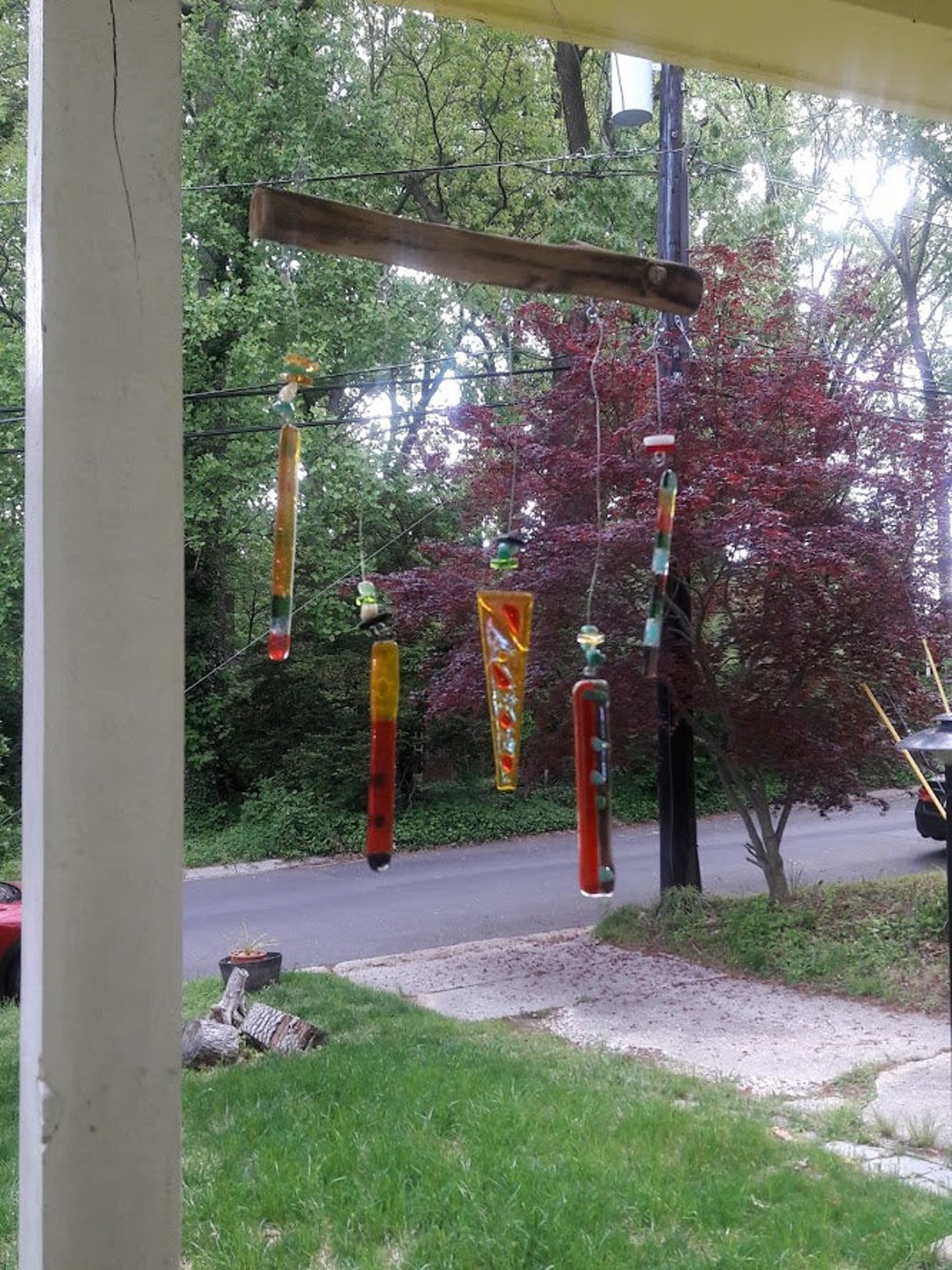 Tree Branch Wind Chime - Etsy