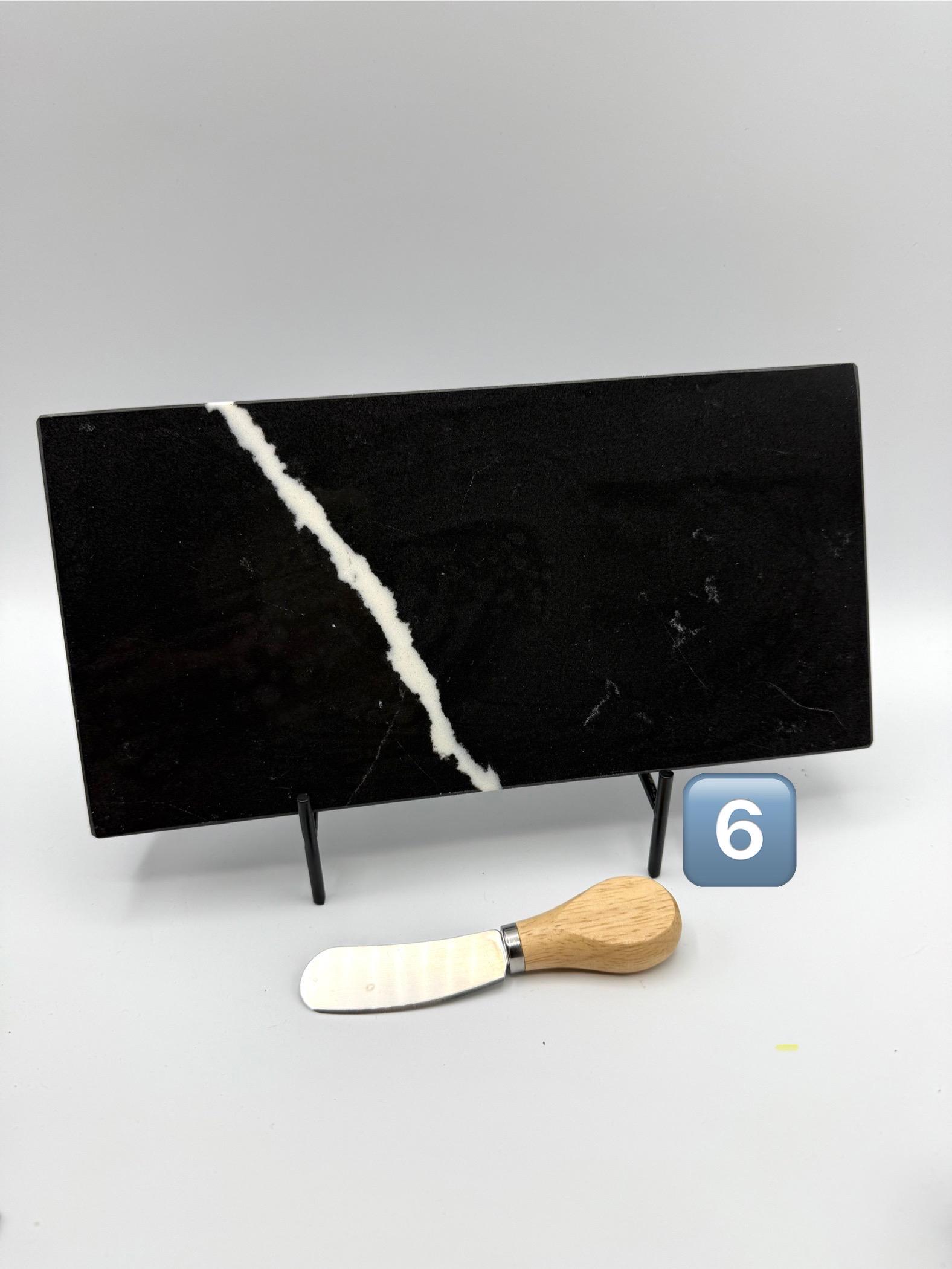 Upcycled Stone Serving Platter | Sustainable Charcuterie Board, Cheese ...
