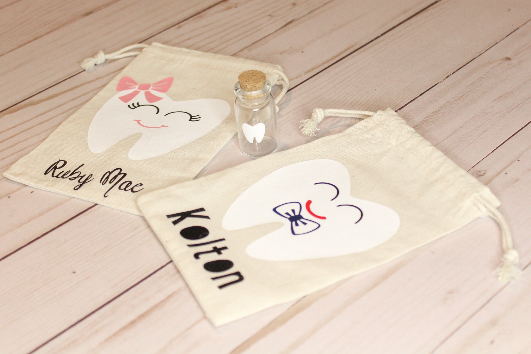 Tooth Fairy Pouch with personalized name Custom Girl Tooth | Etsy