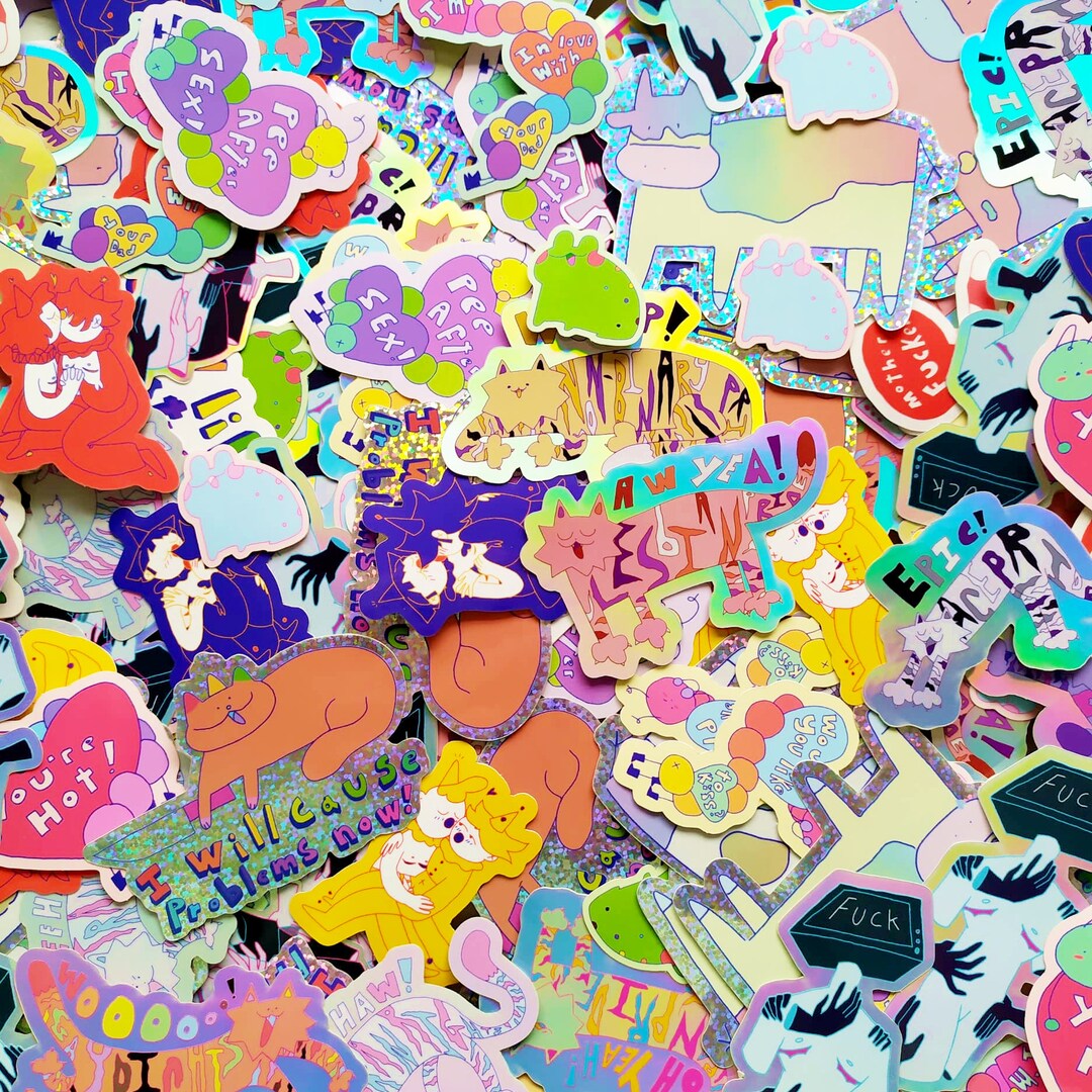 Mystery Sticker Bags [contains Discontinued Designs and Flawed Stickers ...