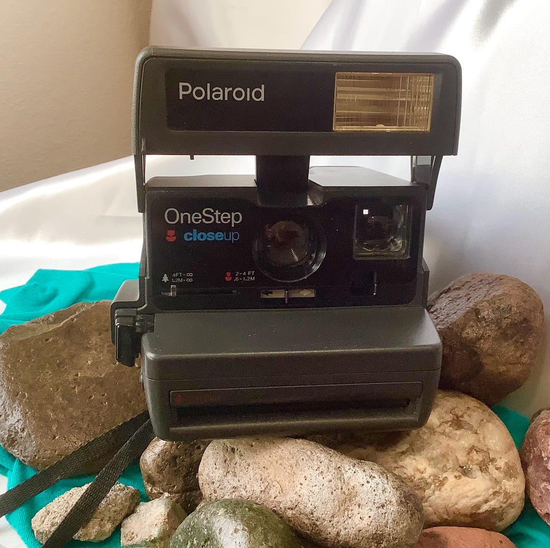Polaroid One Step Close up 600 Instant Film Camera 1990s Great ...