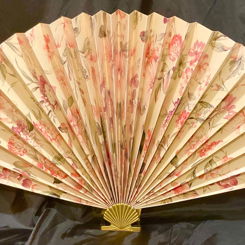 Large Japanese Fan - Etsy