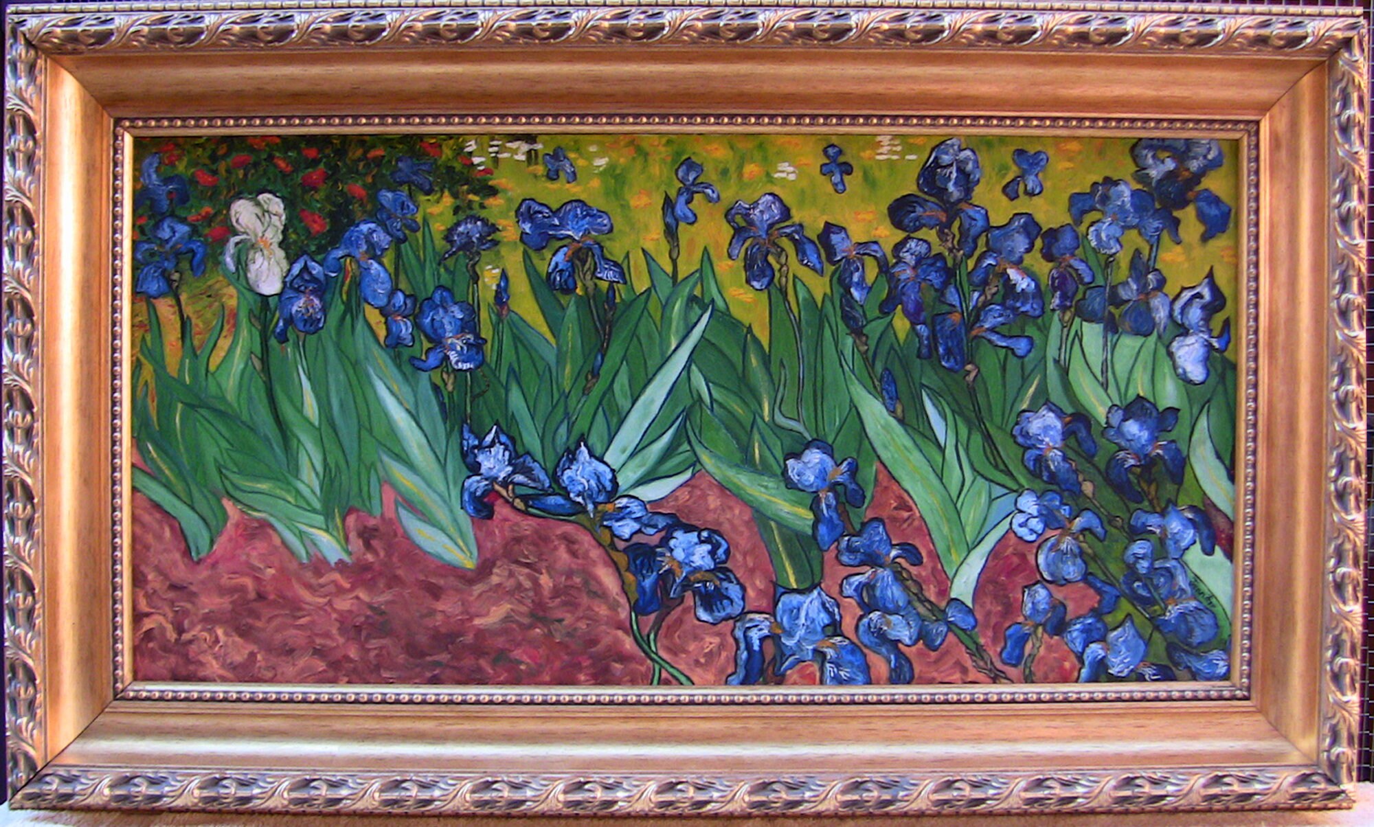 Irises Reimagined by Artist Jen Farnsworth - Etsy
