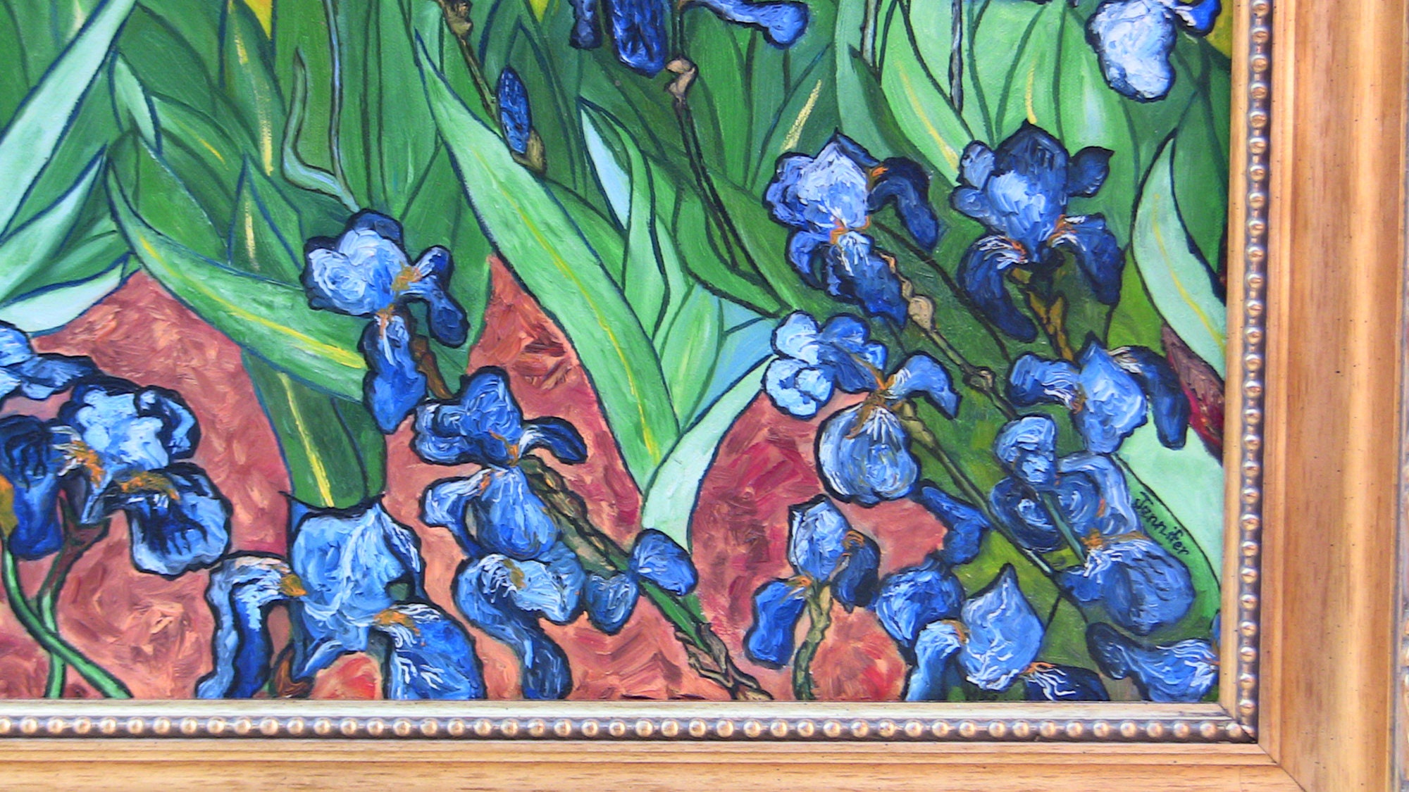 Irises Reimagined by Artist Jen Farnsworth - Etsy