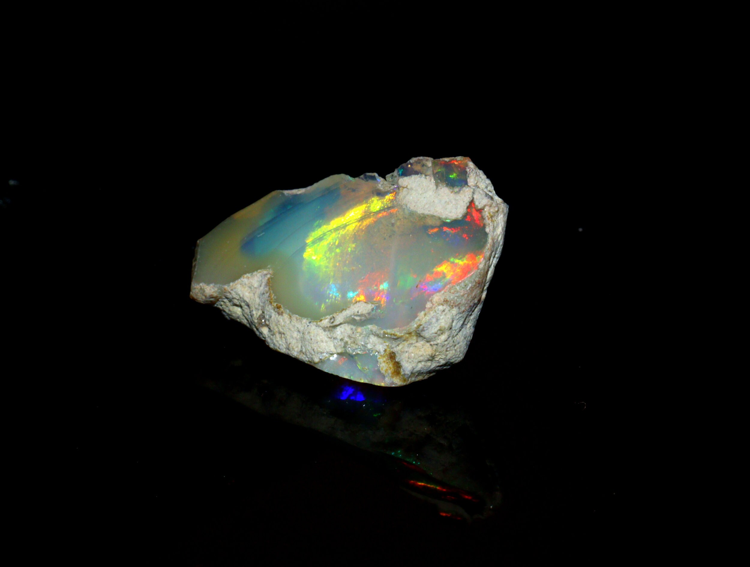 Craft Supplies & Tools Materials AAA Quality Natural Multi Fire Opal ...