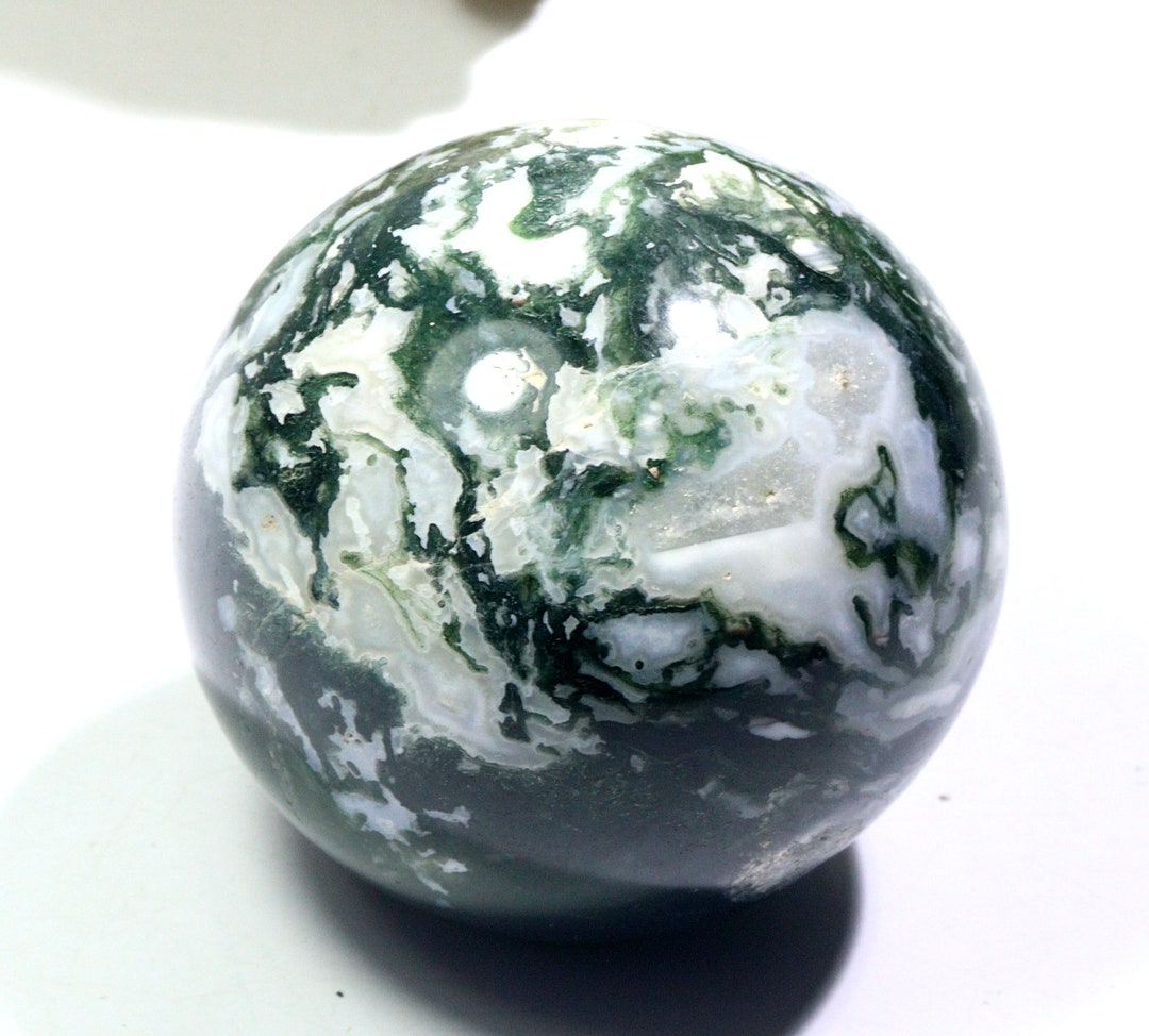 Tree Agate Ball Shape Cabochon Gemstone Home Decor Tree Agate - Etsy