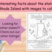 Rhode Island Coloring Page, State Coloring Page, Homeschool Printables ...