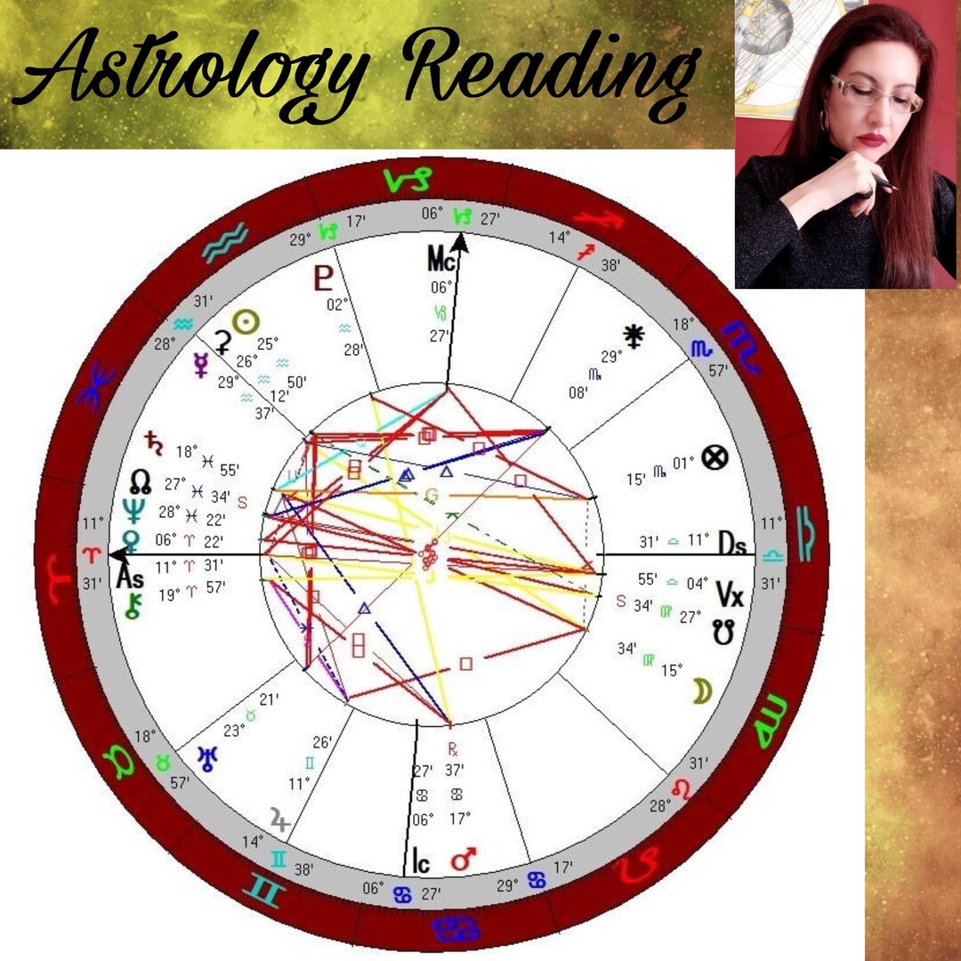 ASTROLOGY Reading, In-depth; Natal Chart Analysis, Love Life, Career ...