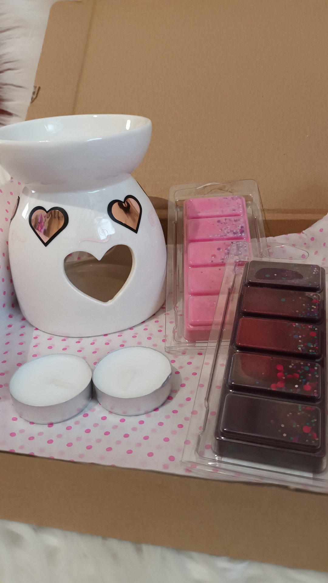 Wax Melt Clamshell Gift Set With Melt Burner Wax Melt Starter Kit Gift ...