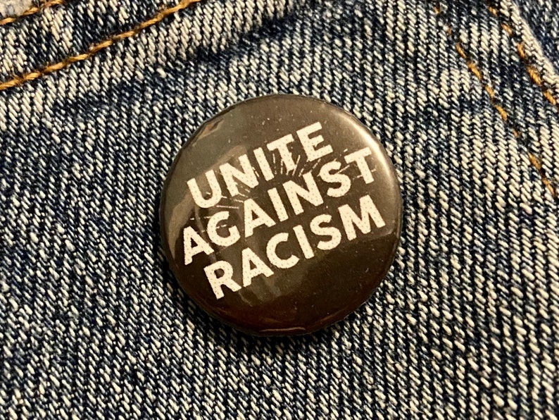 1 'unite Against Racism Button Badge - Etsy UK