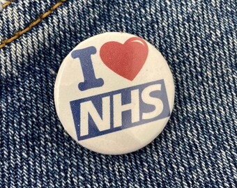 Nhs Button Badge - Etsy