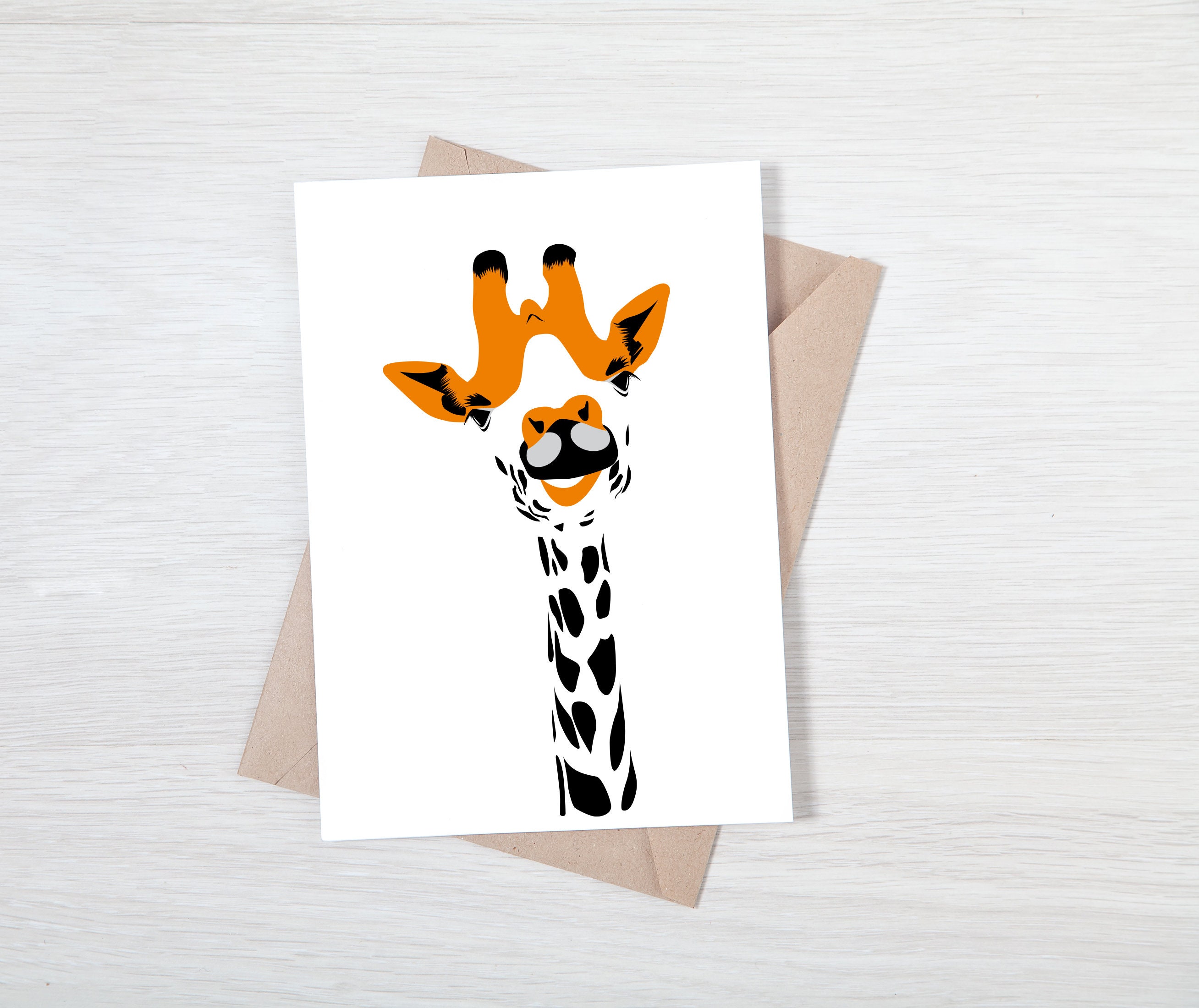 Giraffe Decoration Digital Album Cover Printable 5 Etsy