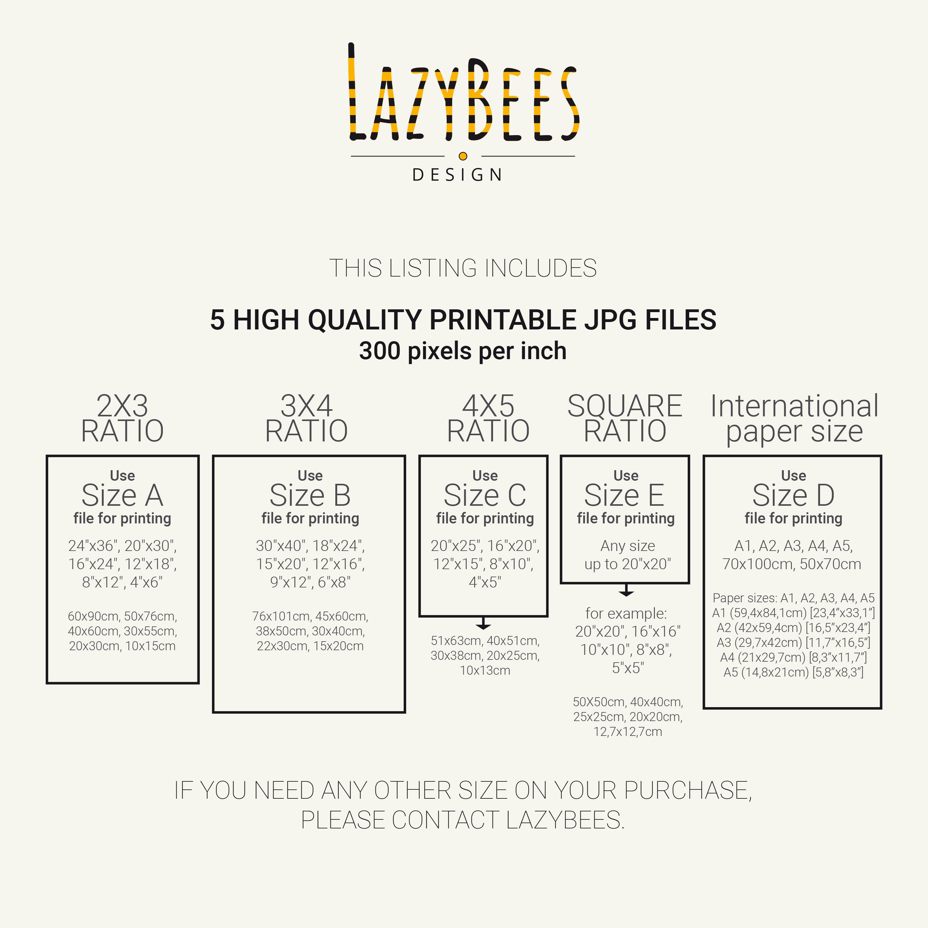 Poster Lama Digital Filesx5 Dimensions Pop Art Wall Prints - Etsy