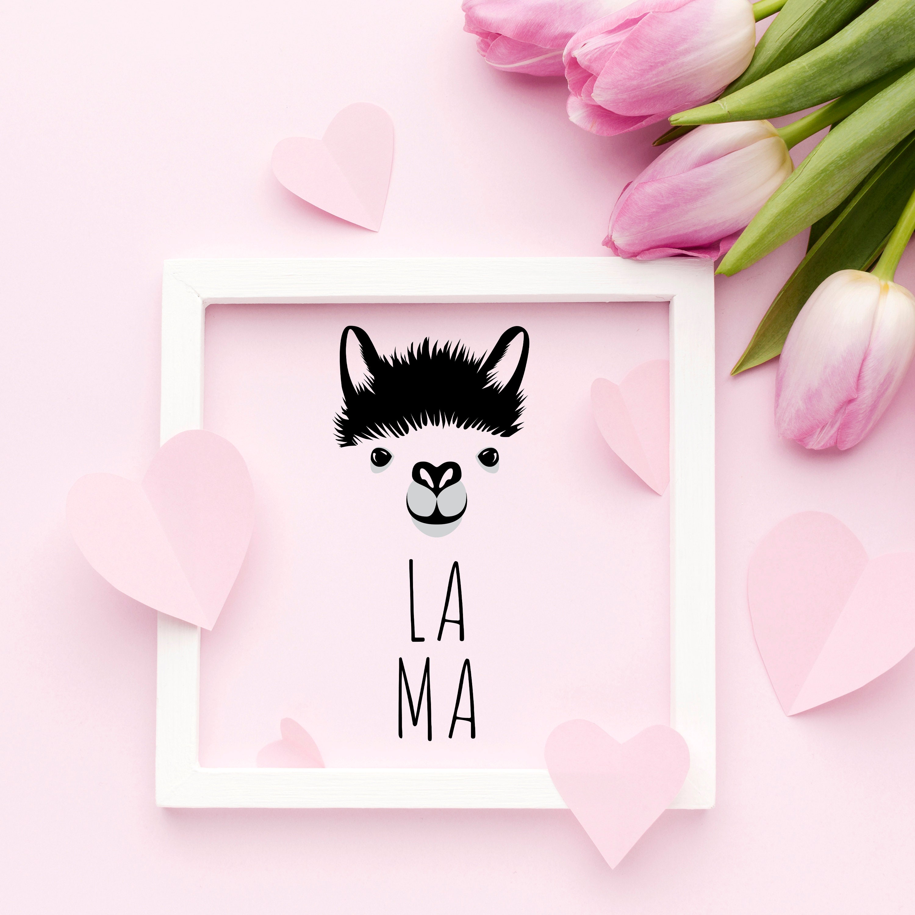 Poster Lama Digital Filesx5 Dimensions Pop Art Wall Prints - Etsy