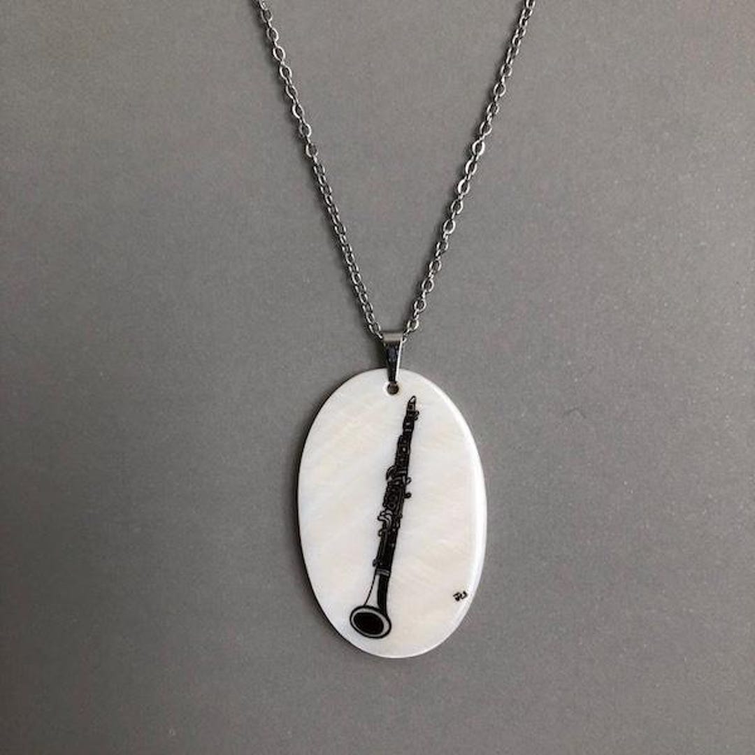 Clarinet Necklace - Etsy