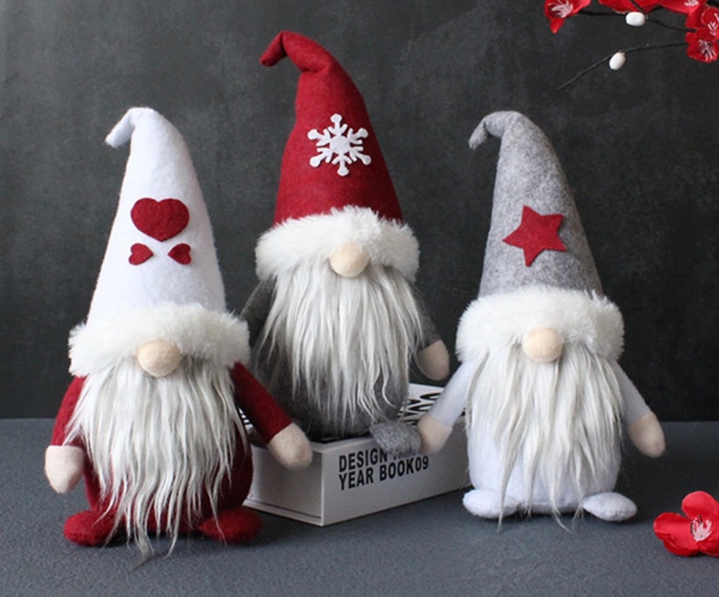 Christmas Gnome Gnomes for Home Adorable Handmade Gnomes - Etsy Canada