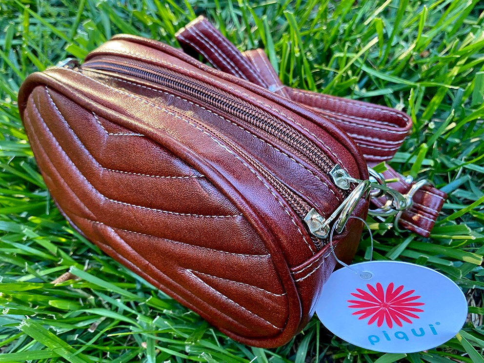 10% OFF Luvi Red Leather Crossbody & Bag Belt - Etsy.de