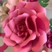 Pink Paper Flower Set, Nursery Paper Flower Wall Decor, Paper Flowers ...