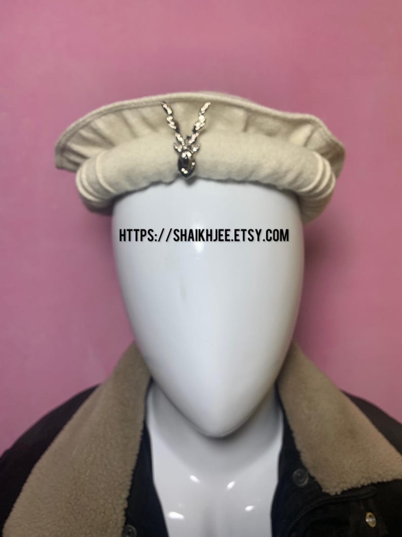 Handmade Woolen Chitrali Pakol Hat With MARKHOR Brooch-chitrali Topi ...