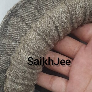Handmade Original 100% Wool Pakol With Feather,pakul Hat- Chitrali Topi ...
