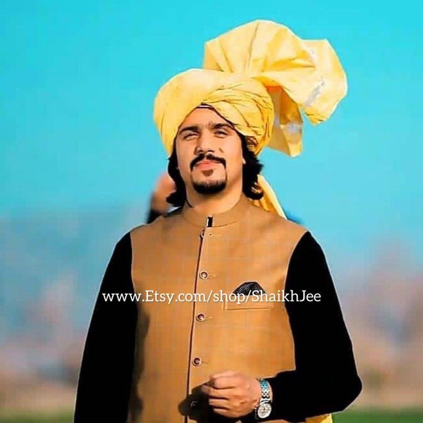 Yellow Turban - Etsy