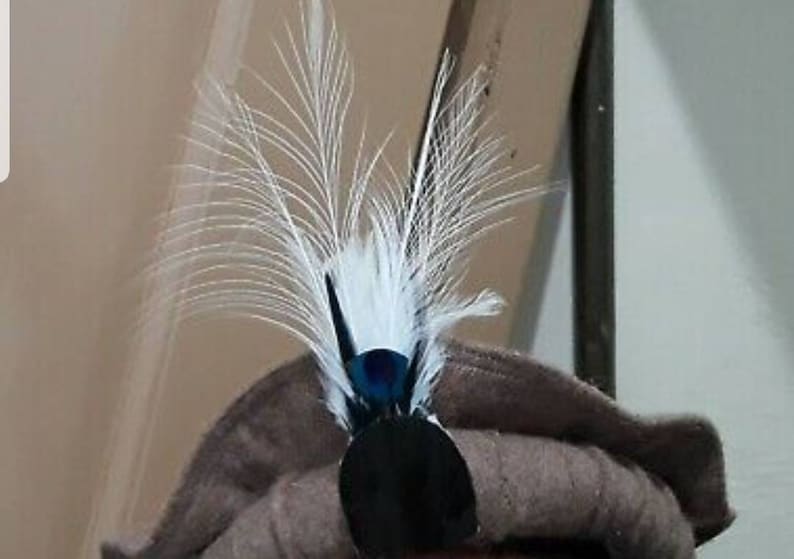 Handmade Original 100% Wool Pakol With Feather,pakul Hat- Chitrali Topi ...