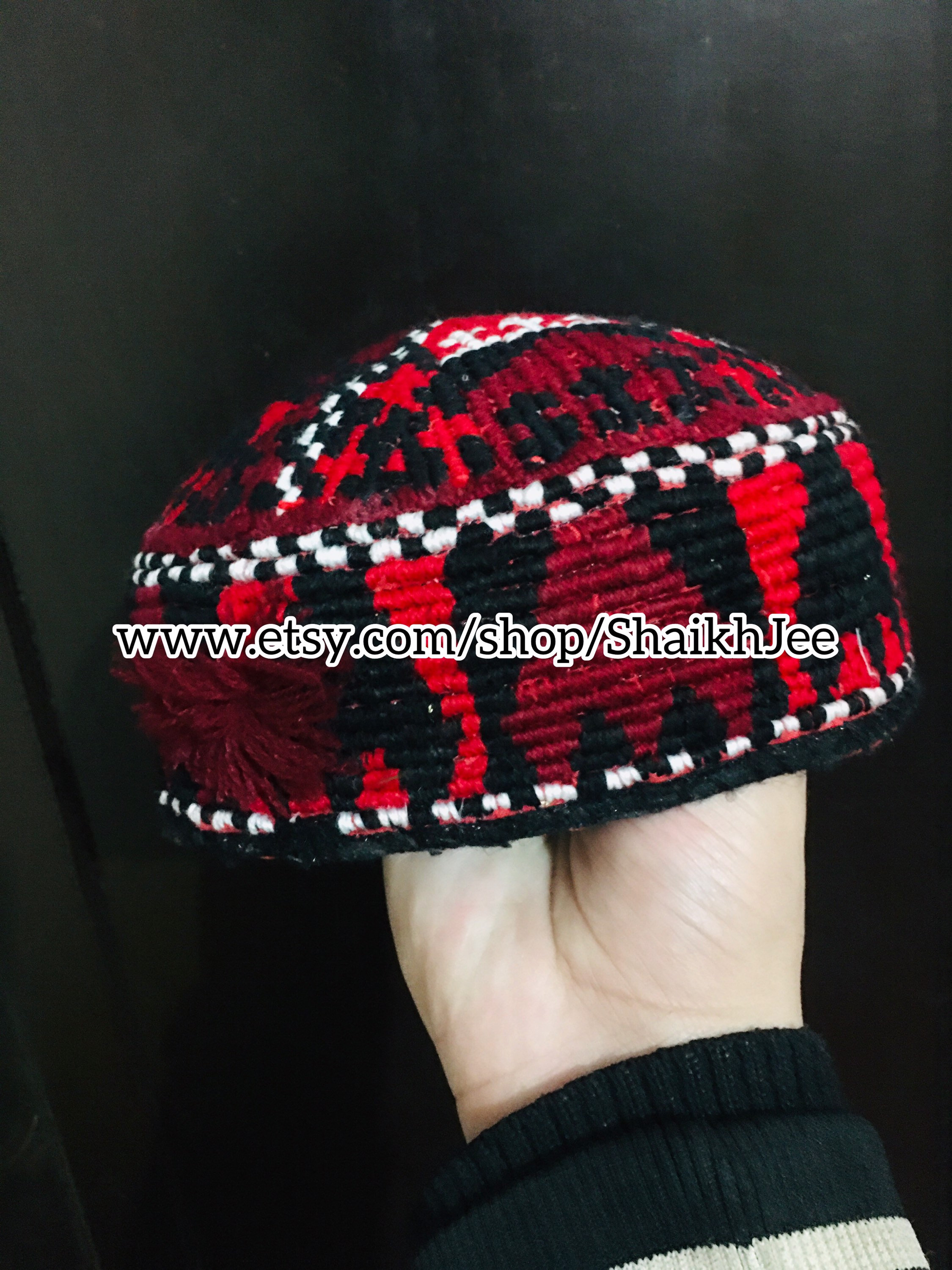 PTM Handmade Premium Quality Manzoor Pashteen Cap- Afghan Mazari Cap ...