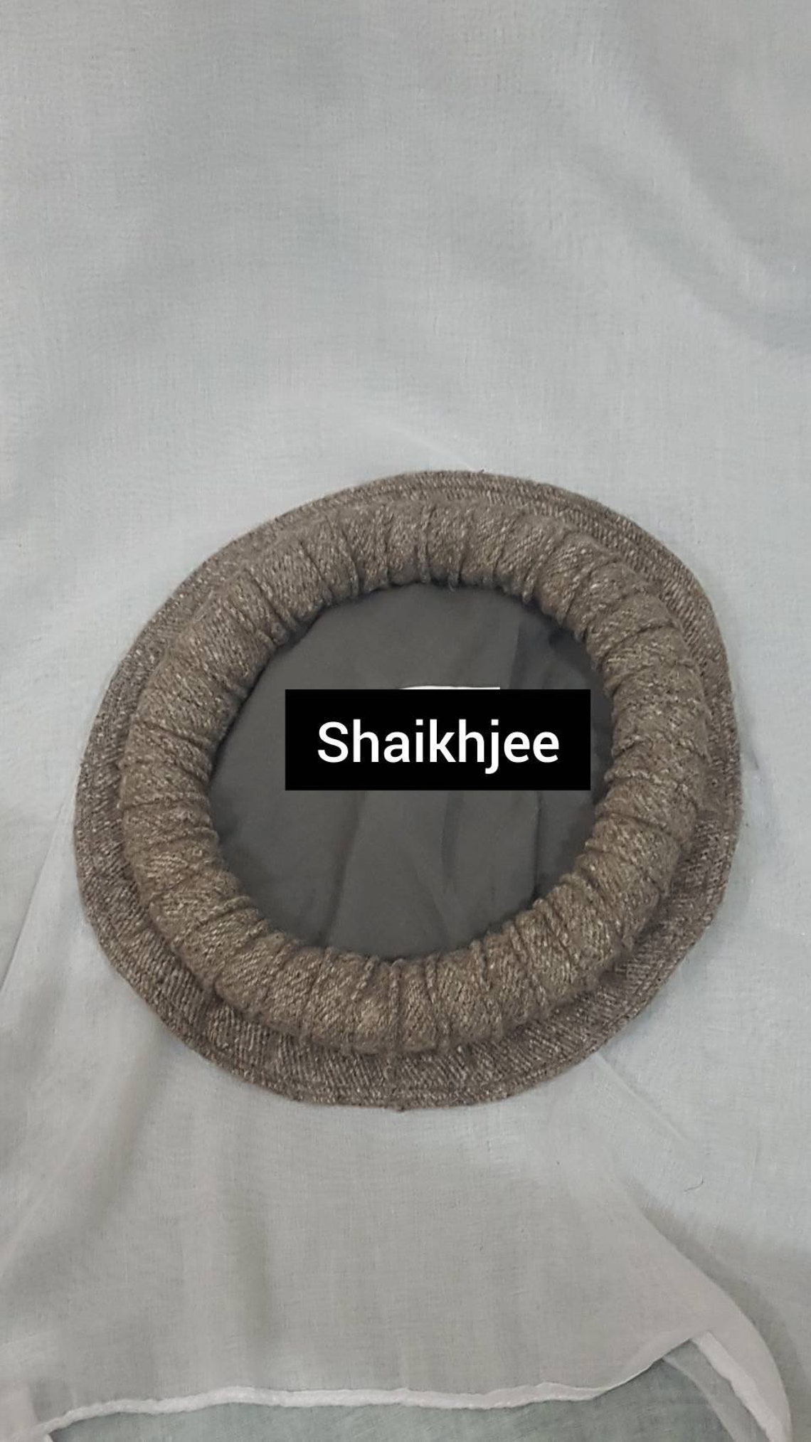 Handmade Original 100% Wool Pakol With Feather,pakul Hat- Chitrali Topi ...