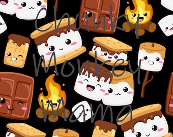 Smores Seamless File - Etsy