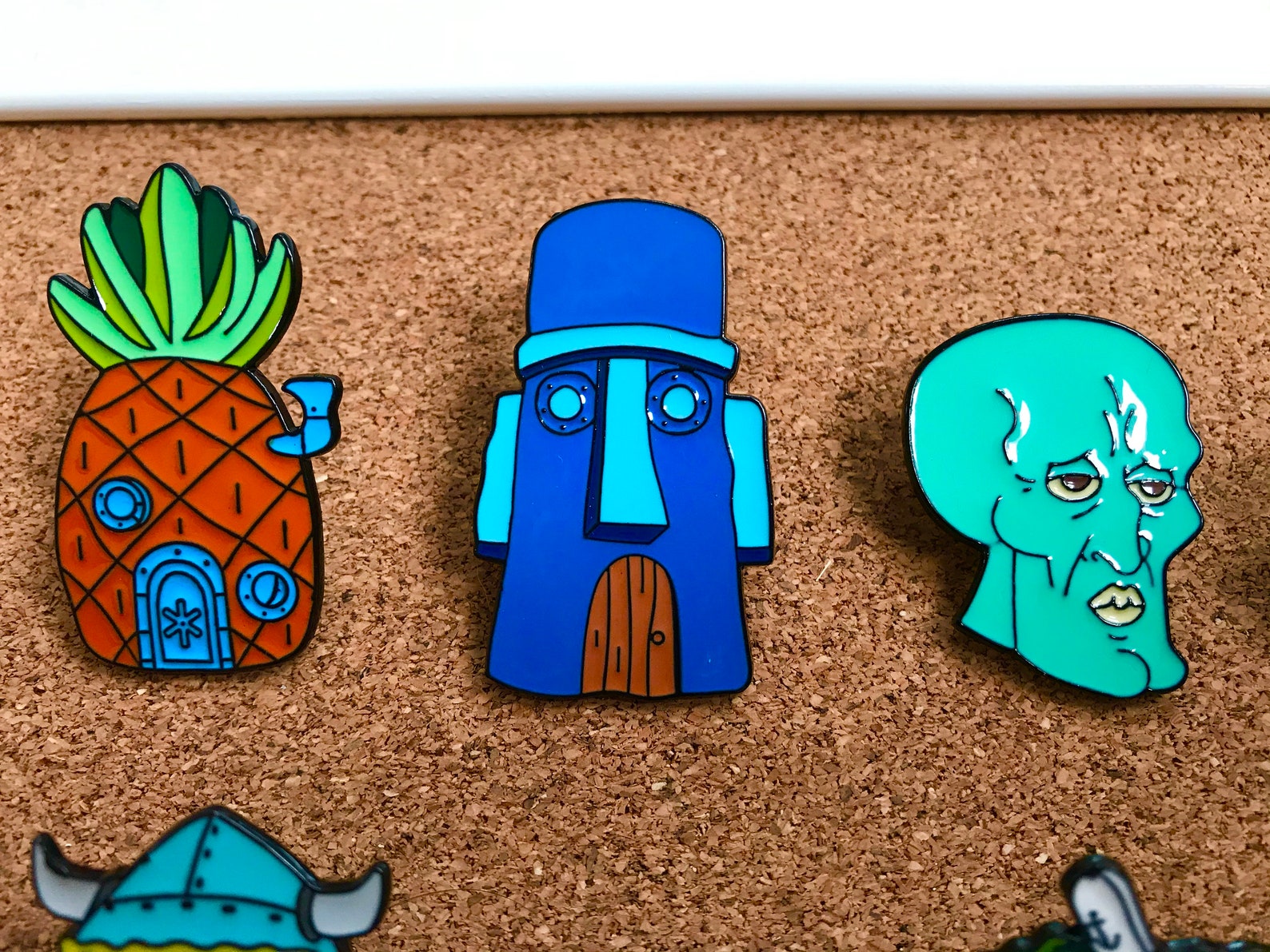 SET OF 22 SpongeBob SquarePants 1.2 Enamel Pins | Etsy