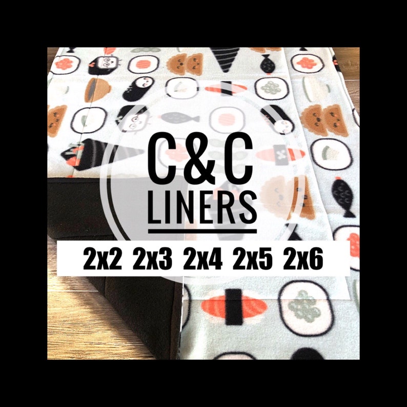 Deluxe C&C Cage Liners 2x2 Liner 2x3 Liner 2x4 Liner 2x5 - Etsy