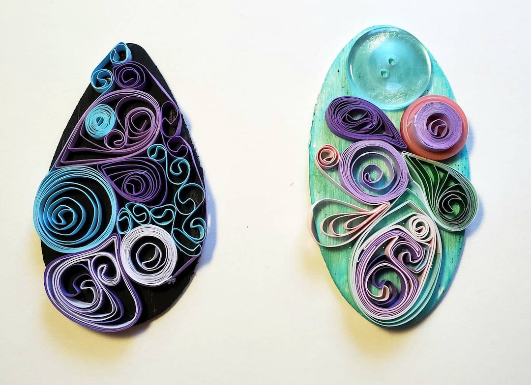 Wood Quilling Refrigerator Magnets - Etsy