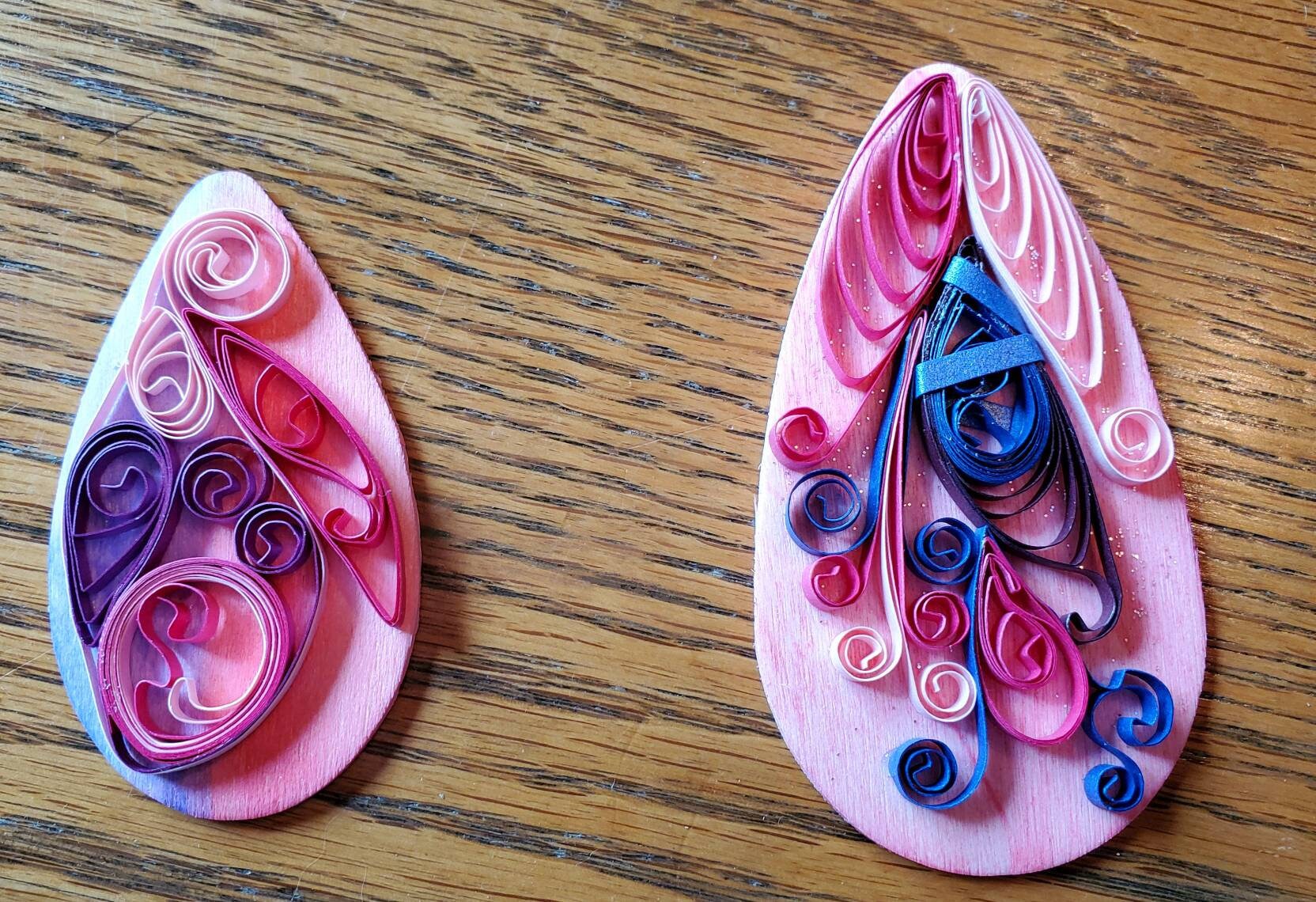Wood Quilling Refrigerator Magnets - Etsy
